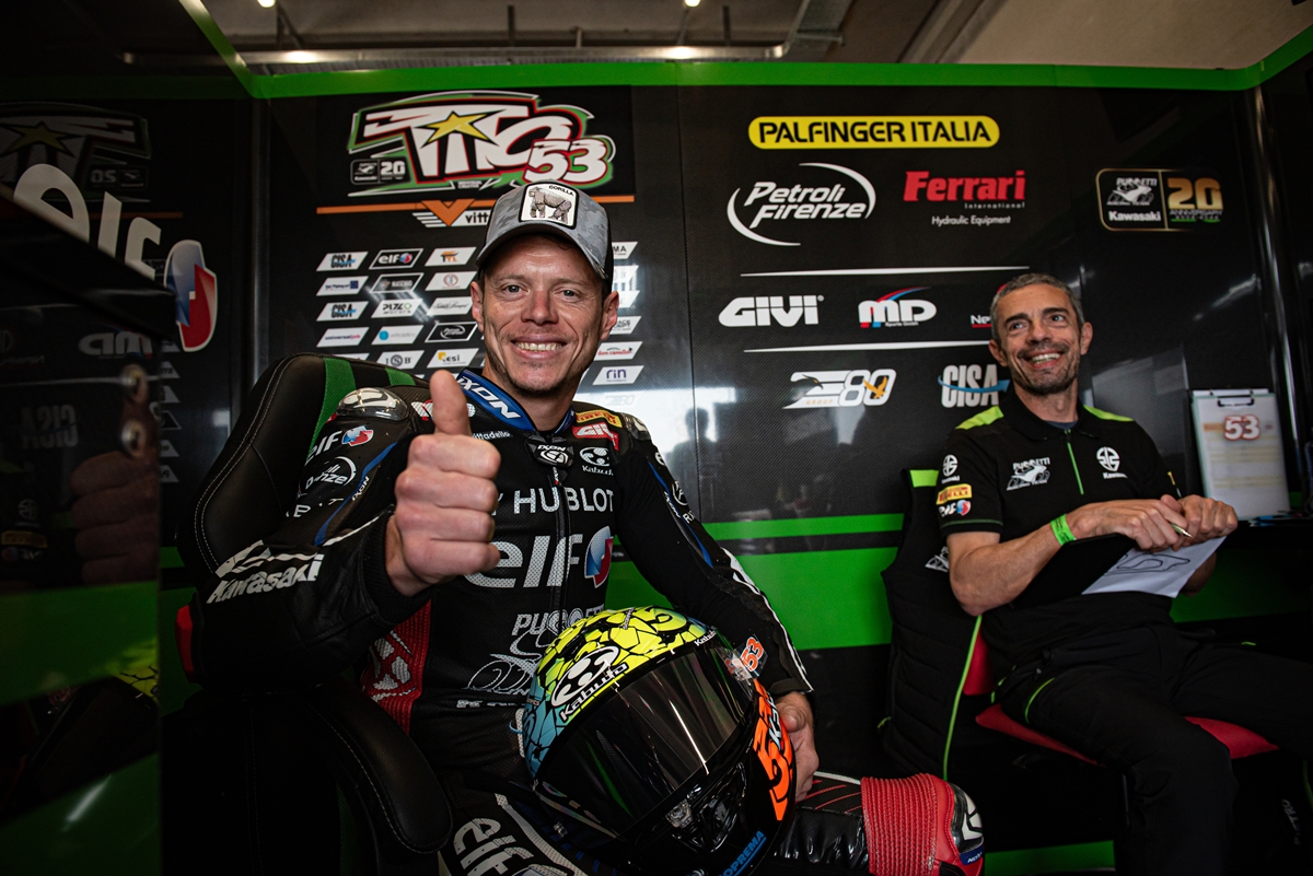 Manuel Puccetti celebrates 30 years of racing at Misano. ELF livery for ...